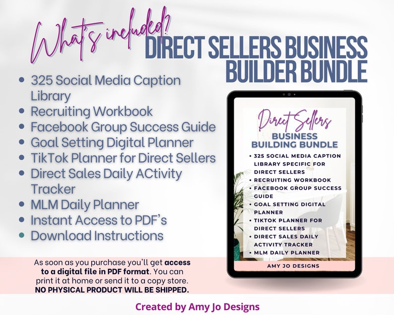 Direct Sales Business Building Bundle | All My Best-selling Products to ...