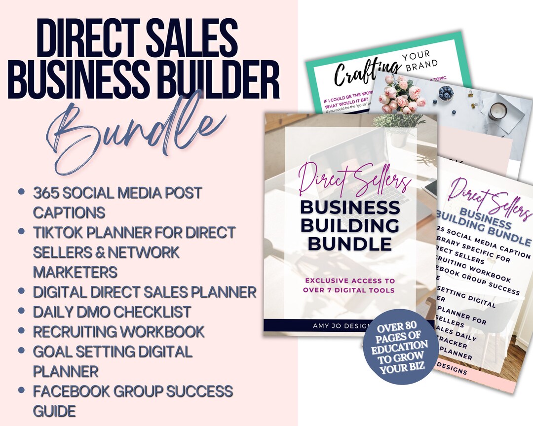 Direct Sales Business Building Bundle | All My Best-selling Products to ...