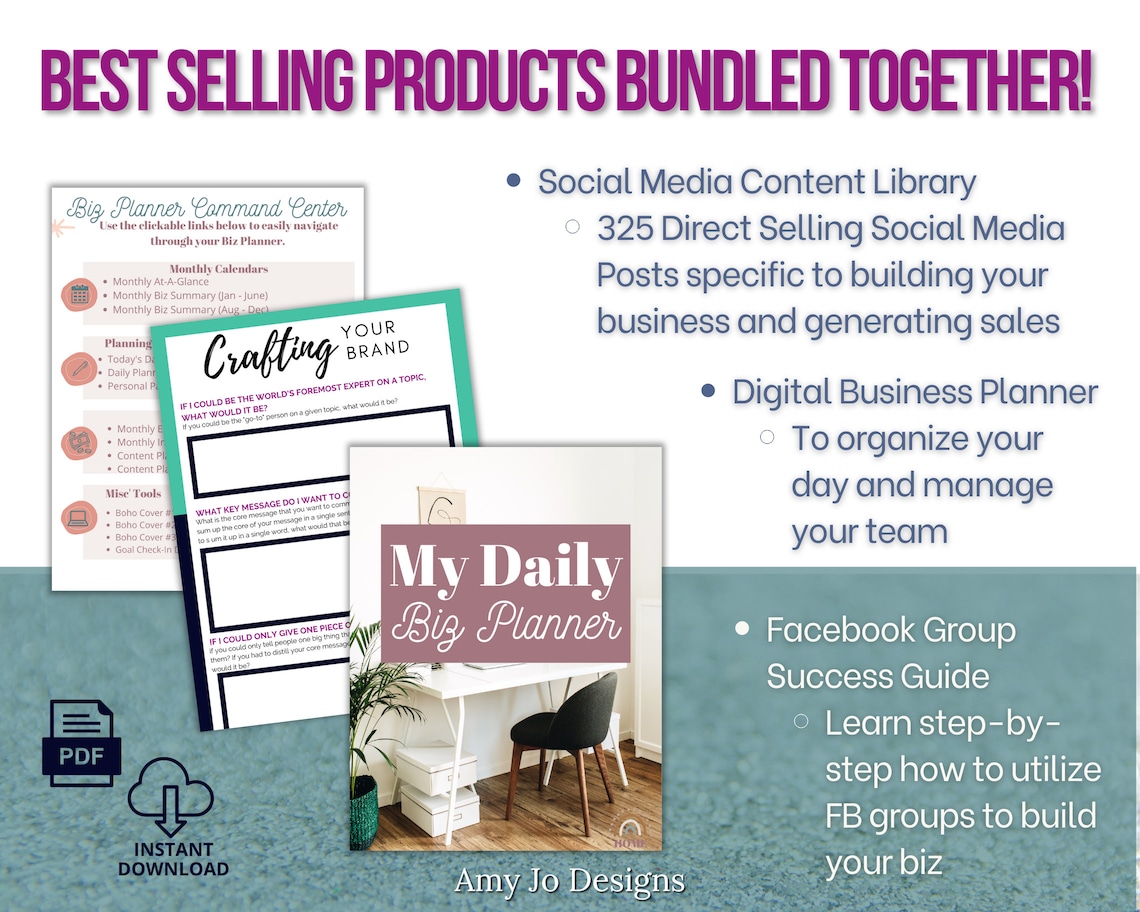 Direct Sales Business Building Bundle | All My Best-selling Products to ...