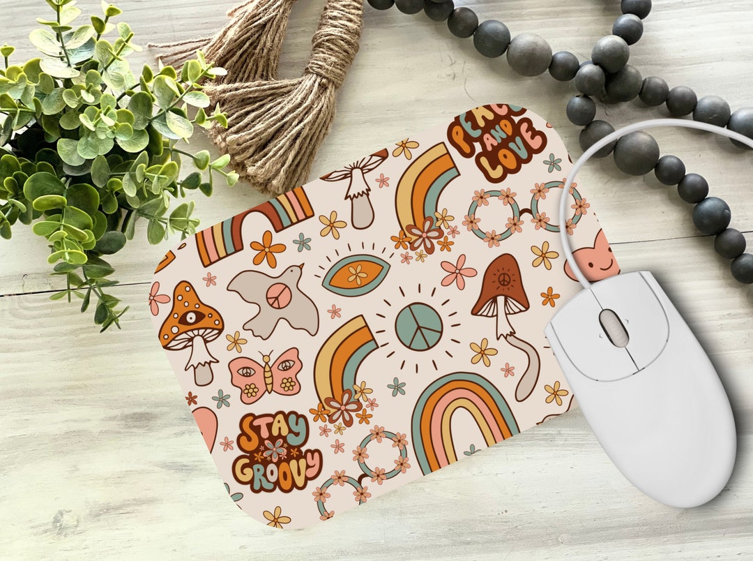 Groovy Retro Mouse Pad PNG, Sublimation- Digital Download - Etsy