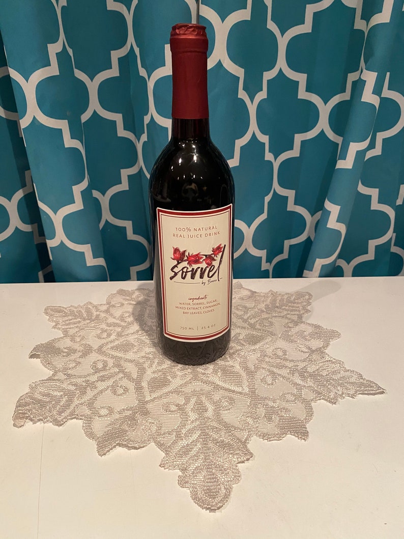 Smooth and Silky Sorrel - 100% Real Natural Juice Drink. (750ml) - Etsy