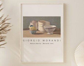 Morandi poster - Etsy Nederland