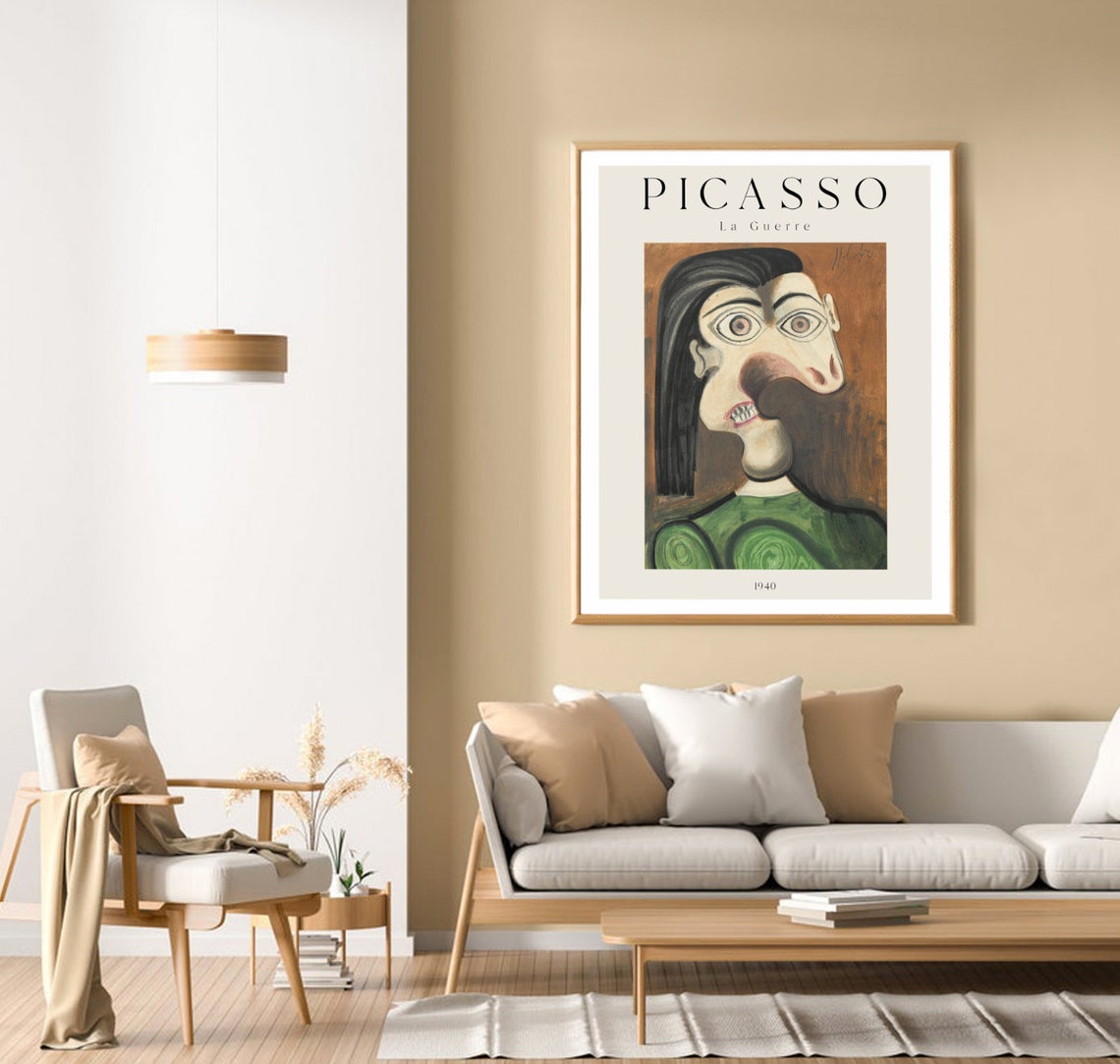 Picasso Exhibition Poster Printable Wall Art Pablo Picasso - Etsy
