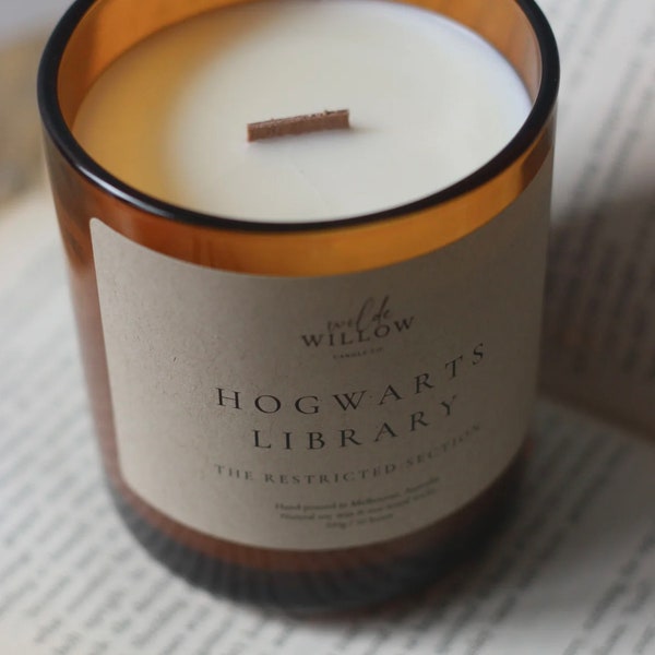 Library Candle - Etsy