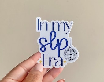 Speech Pathologist Sticker SLP Sticker SLP Grad Gift Cf Slp Speech ...