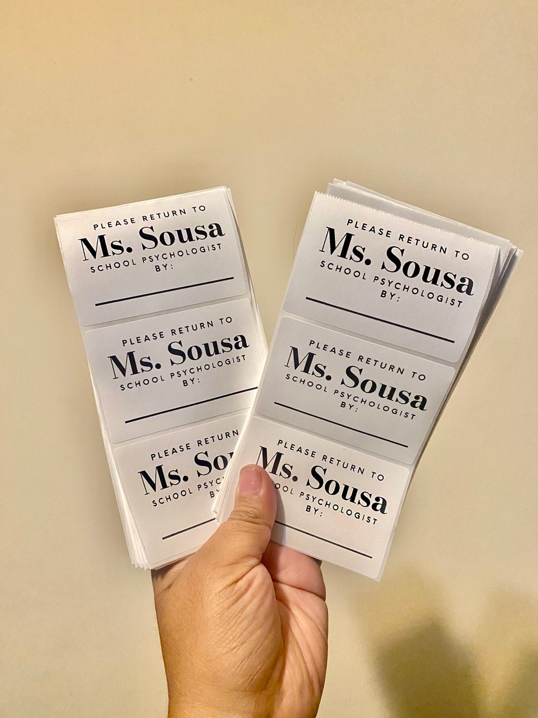 School Psychologist Labels (100 Count) - Etsy