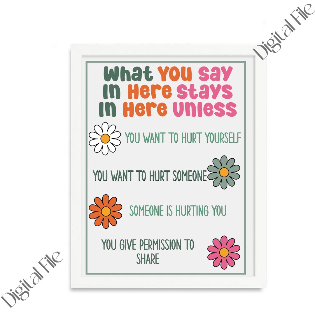 School Psychologist Confidential Sign (DIGITAL PRINT OUT) - Etsy