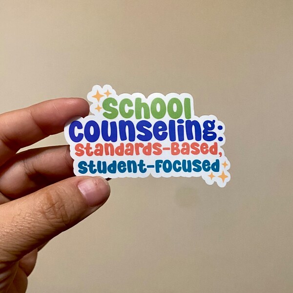 School Counselor Sticker - Etsy