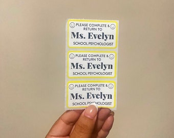 School Psych Sticker-school Psychologist Sticker School - Etsy