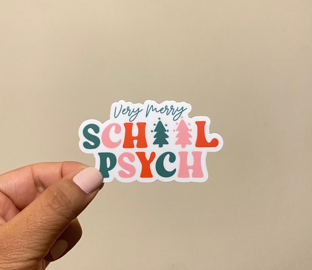 School Psychologist Sticker - Etsy