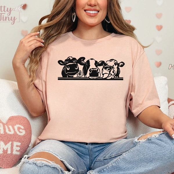 Cow Shirt - Etsy