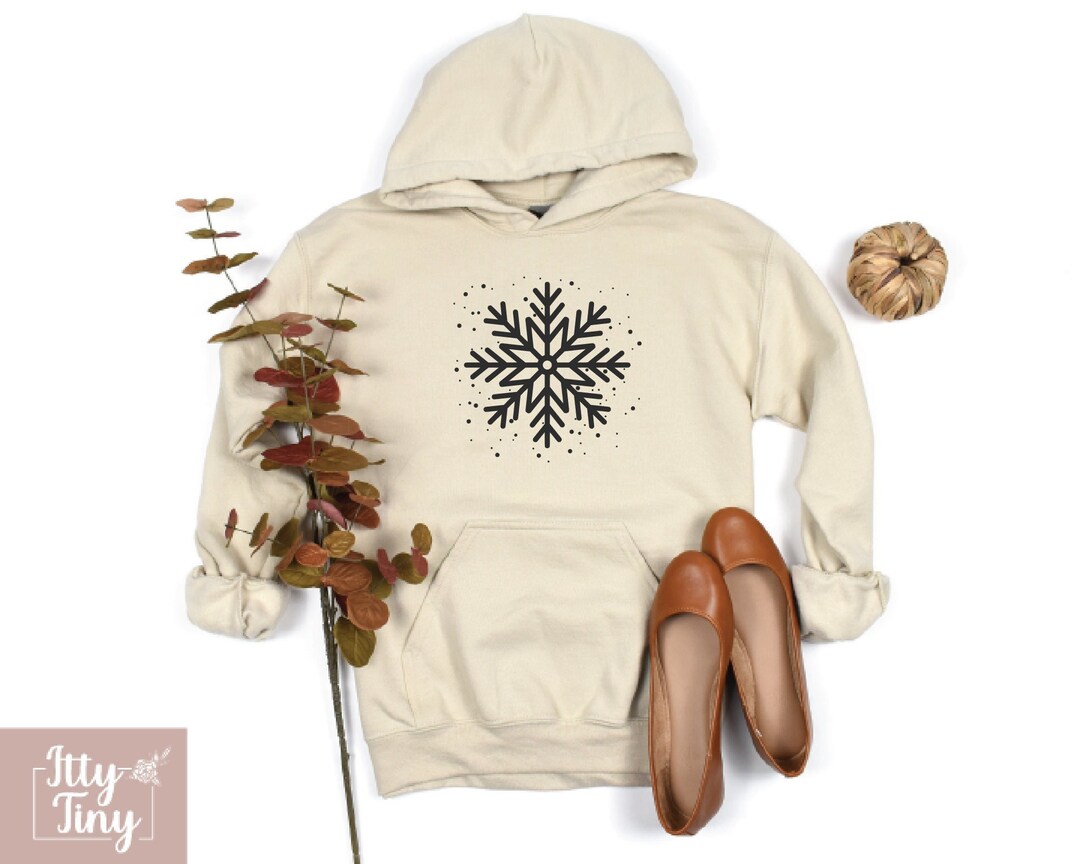 Snowflake Hoodie, Christmas Hoodie, Christmas Hoodie, Holiday Party ...
