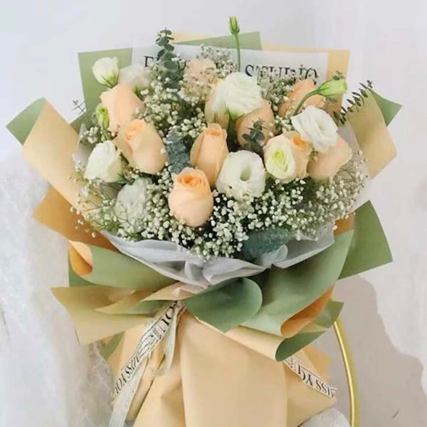 Dior Flower Wrapping Paper - Etsy