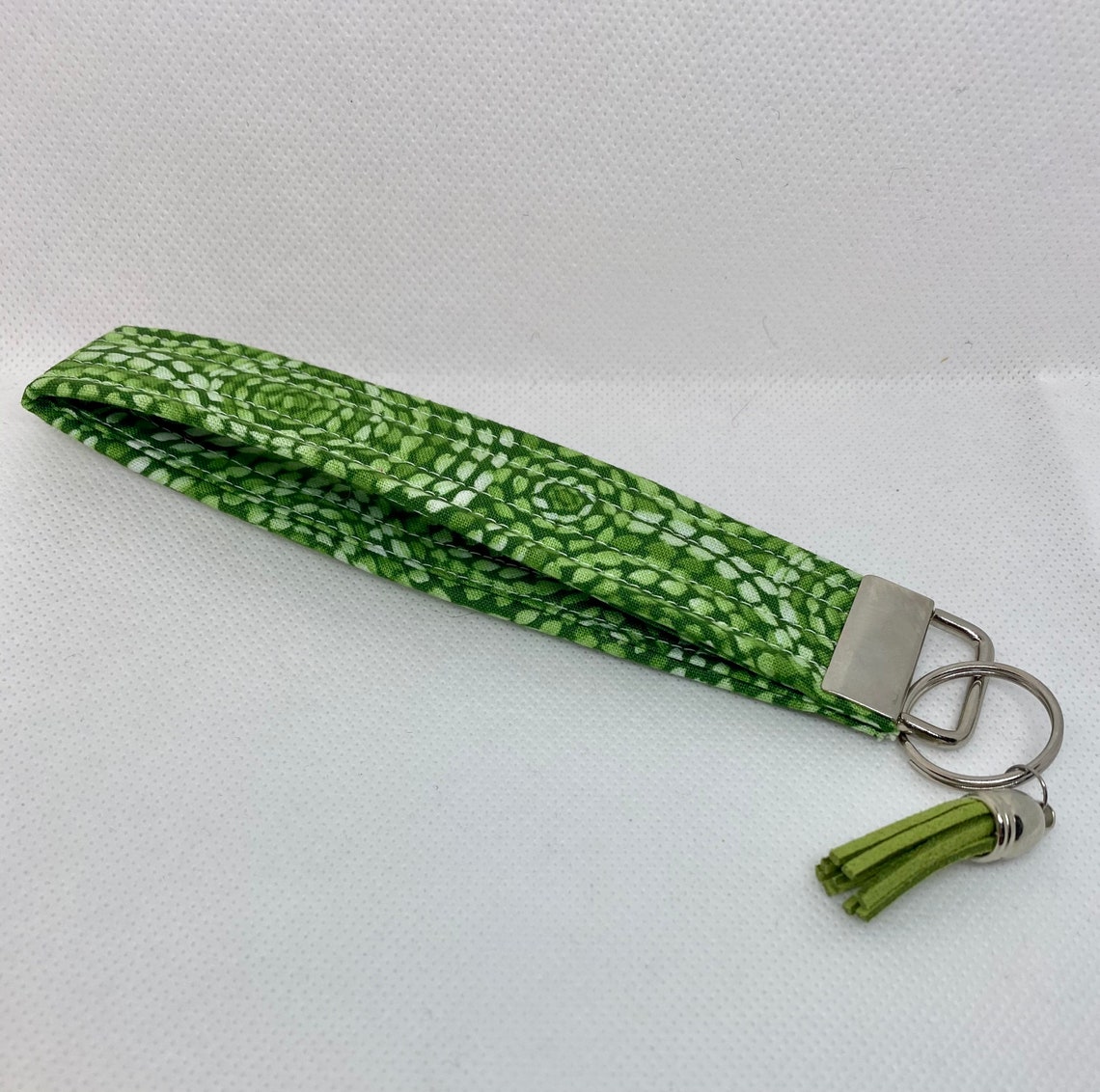 Quilted Key Fob Keychain Wristlet Gifts for Her Handmade - Etsy