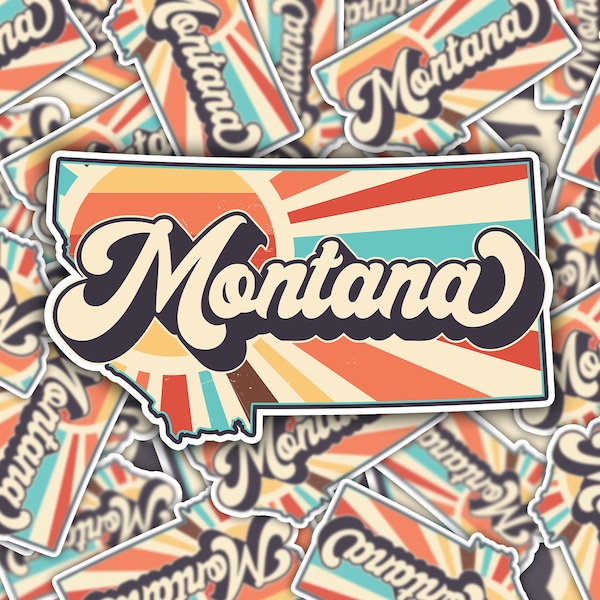 Montana Sticker - Etsy