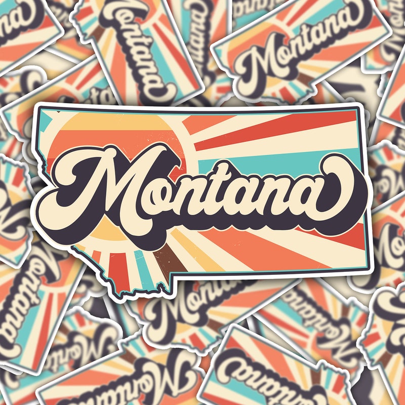 Montana Sticker - Etsy