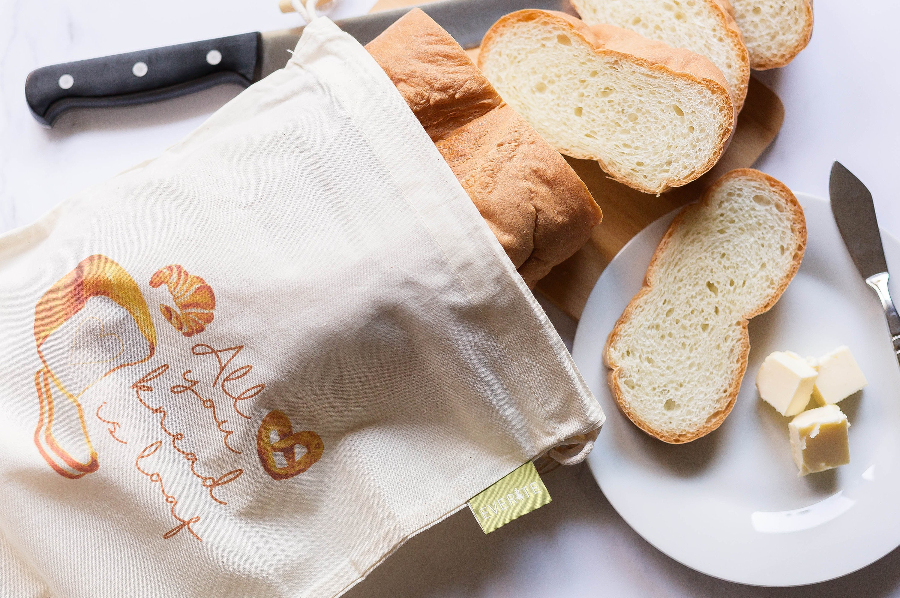 Loaf Of Bread In Bag
