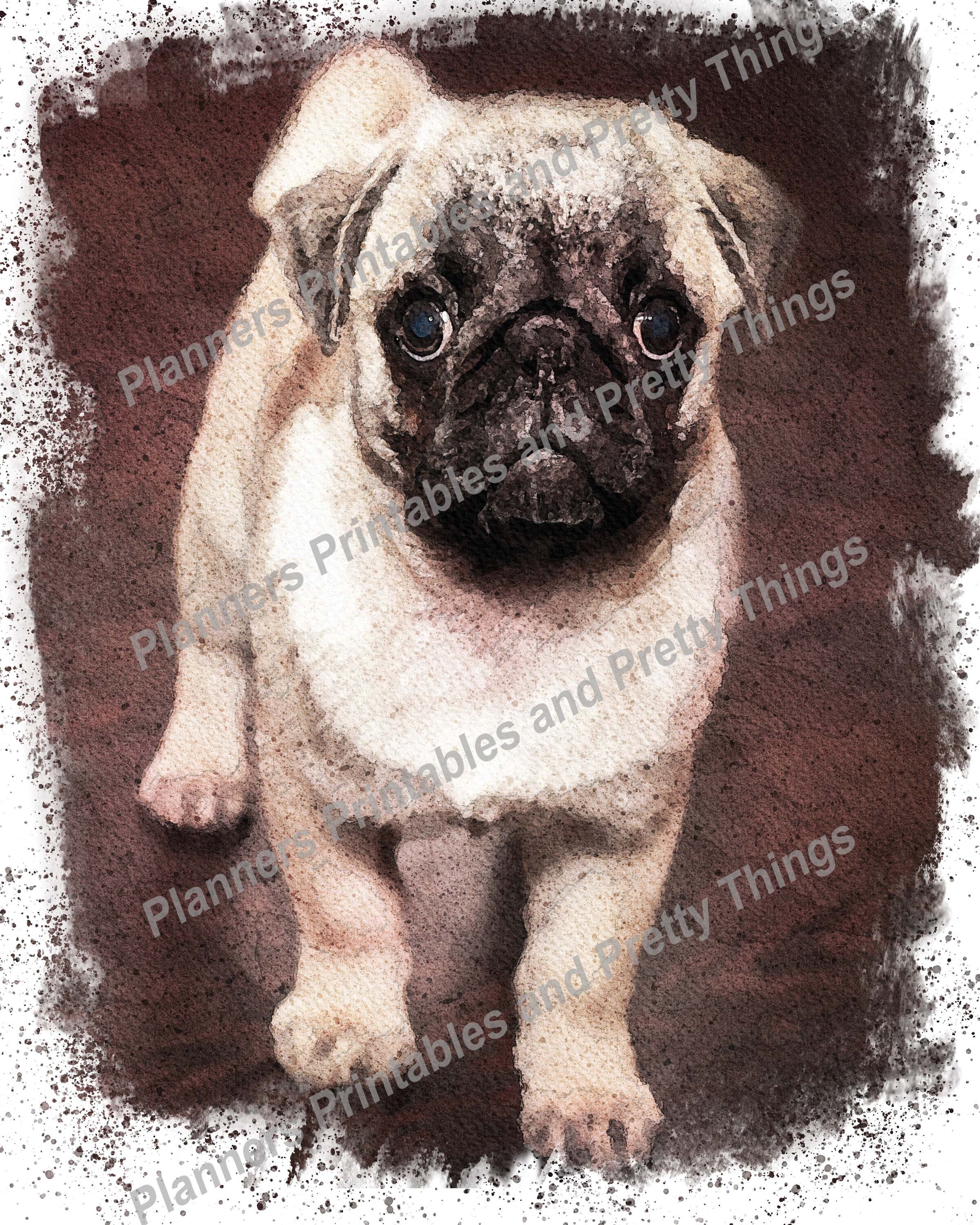 Set of 5 Dog Printable Bookmarks Home Printable PDF Instant Download - Etsy