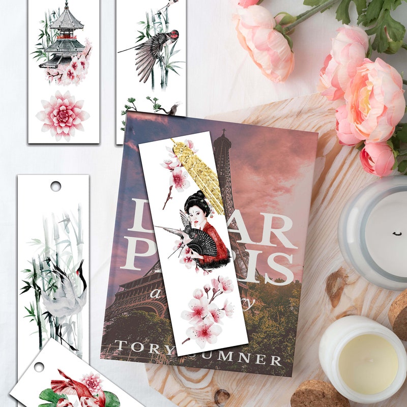 Asian Bookmarks - Etsy
