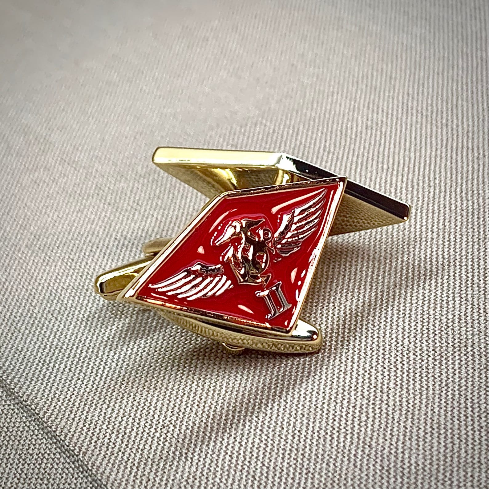 Gold 2nd Marine Aircraft Wing II MAW Cufflinks USMC - Etsy