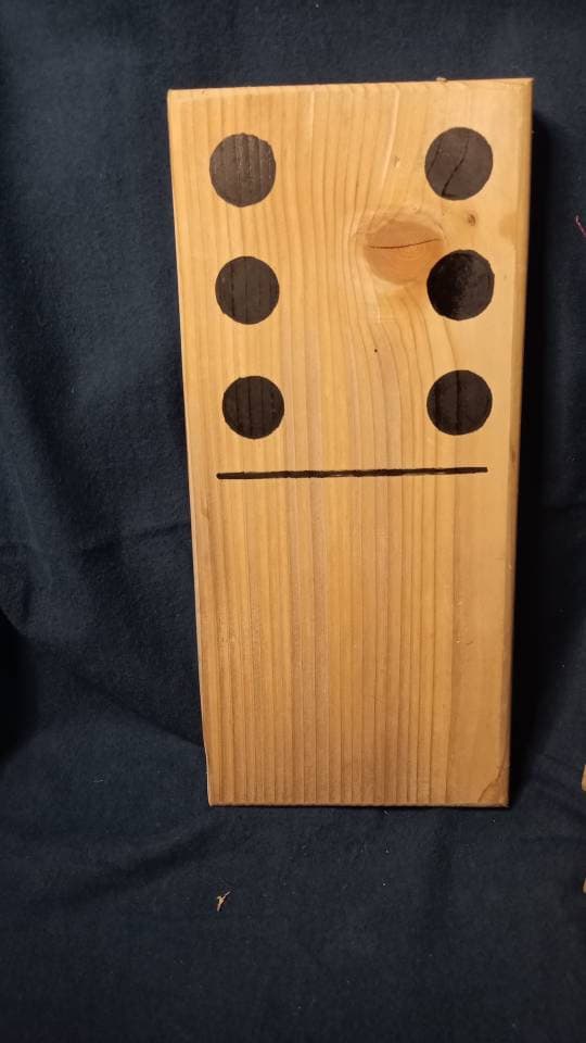 Hand Painted Wooden Dominos - Etsy