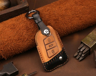 Vw Leather Key Case - Etsy