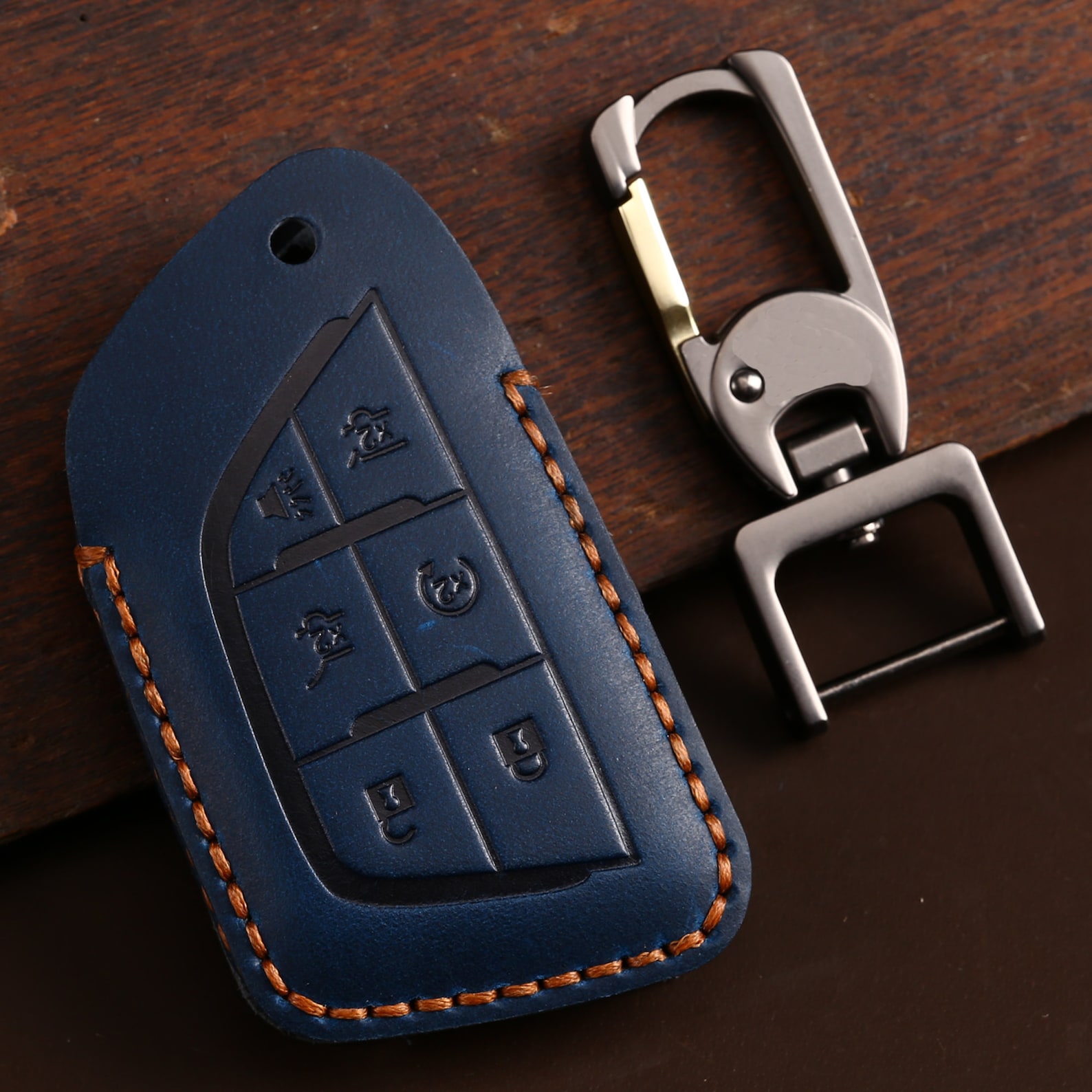 2021 Cadillac Escalade Key Fob Cover, Car Key Case, Car Leather ...