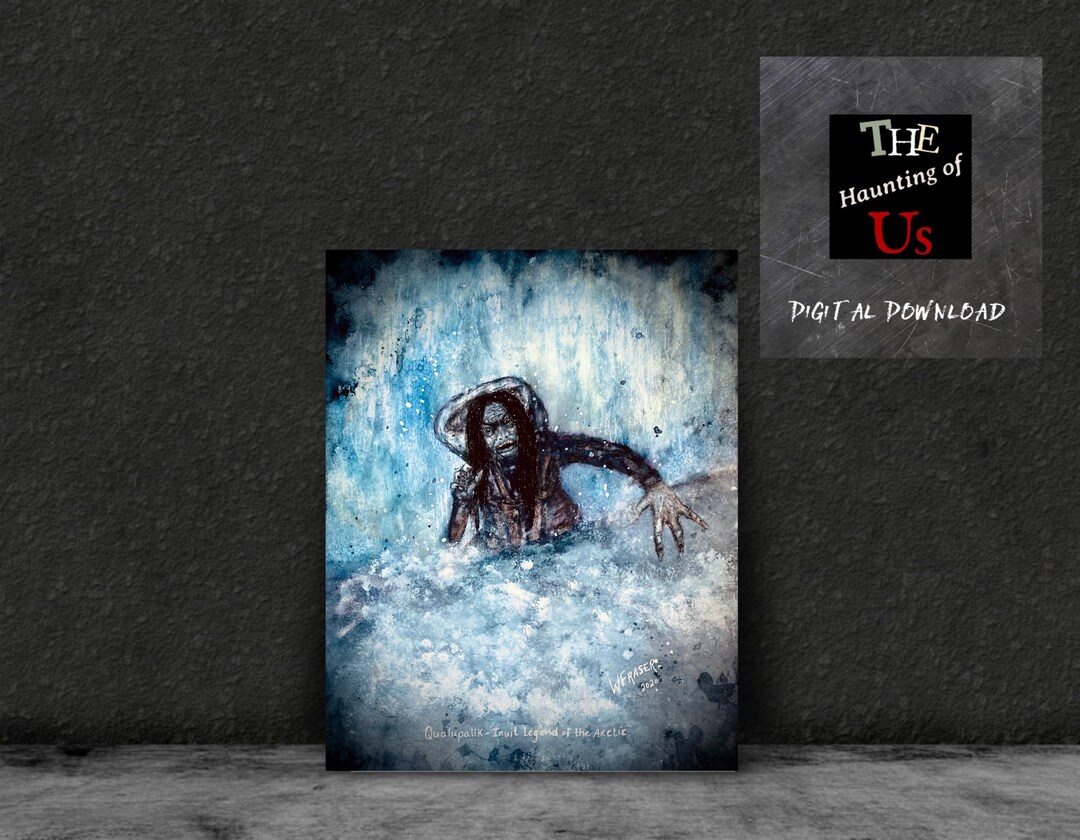 Qalupalik Inuit Folklore Mythical Creature Art Digital - Etsy Qalupalik Inuit Folklore Mythical Creature Art Digital - Etsy