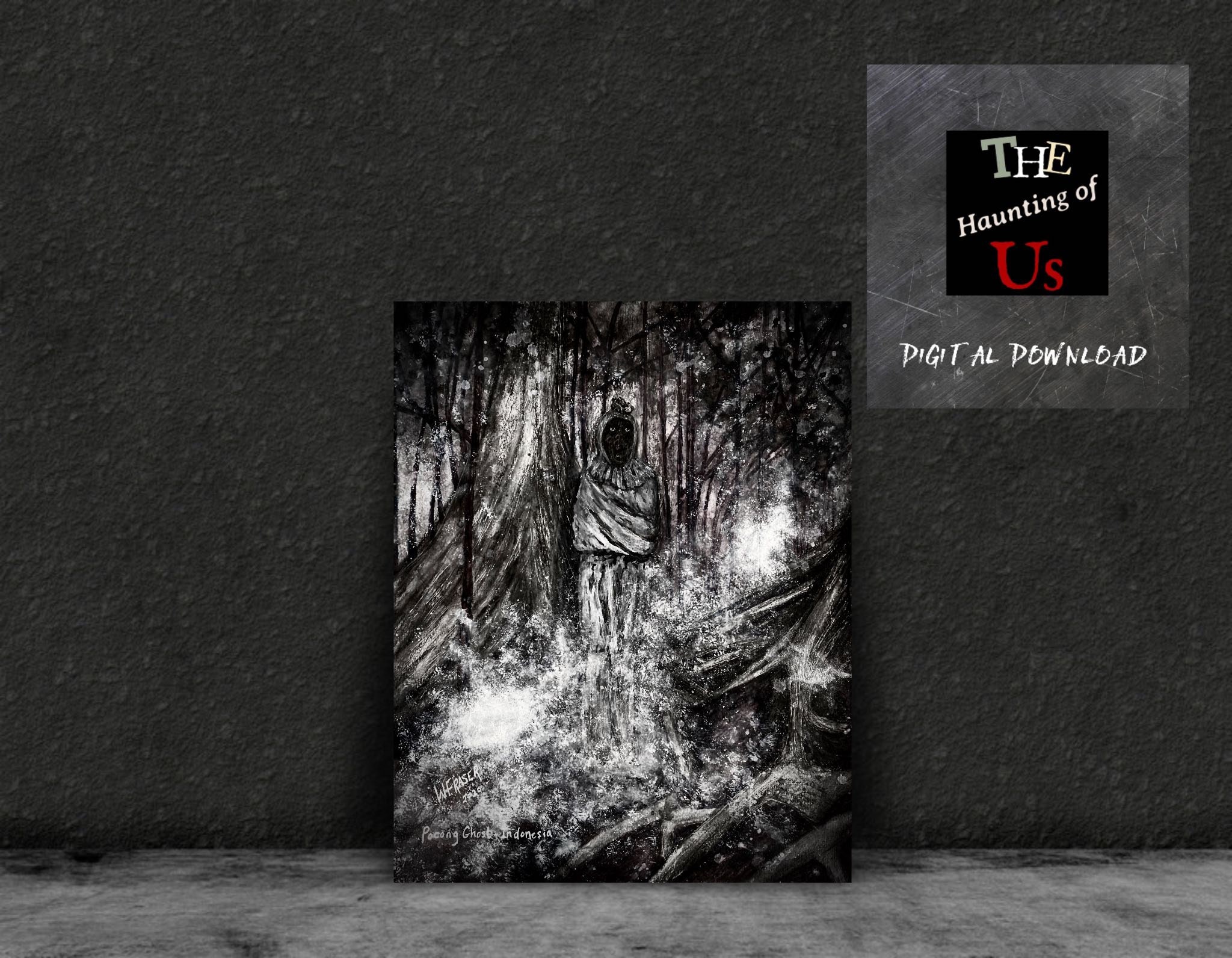 Pacong Ghoul Indonesia, Mythical Creature Art Digital Download - Etsy