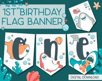 Beach Shark Flag - Etsy