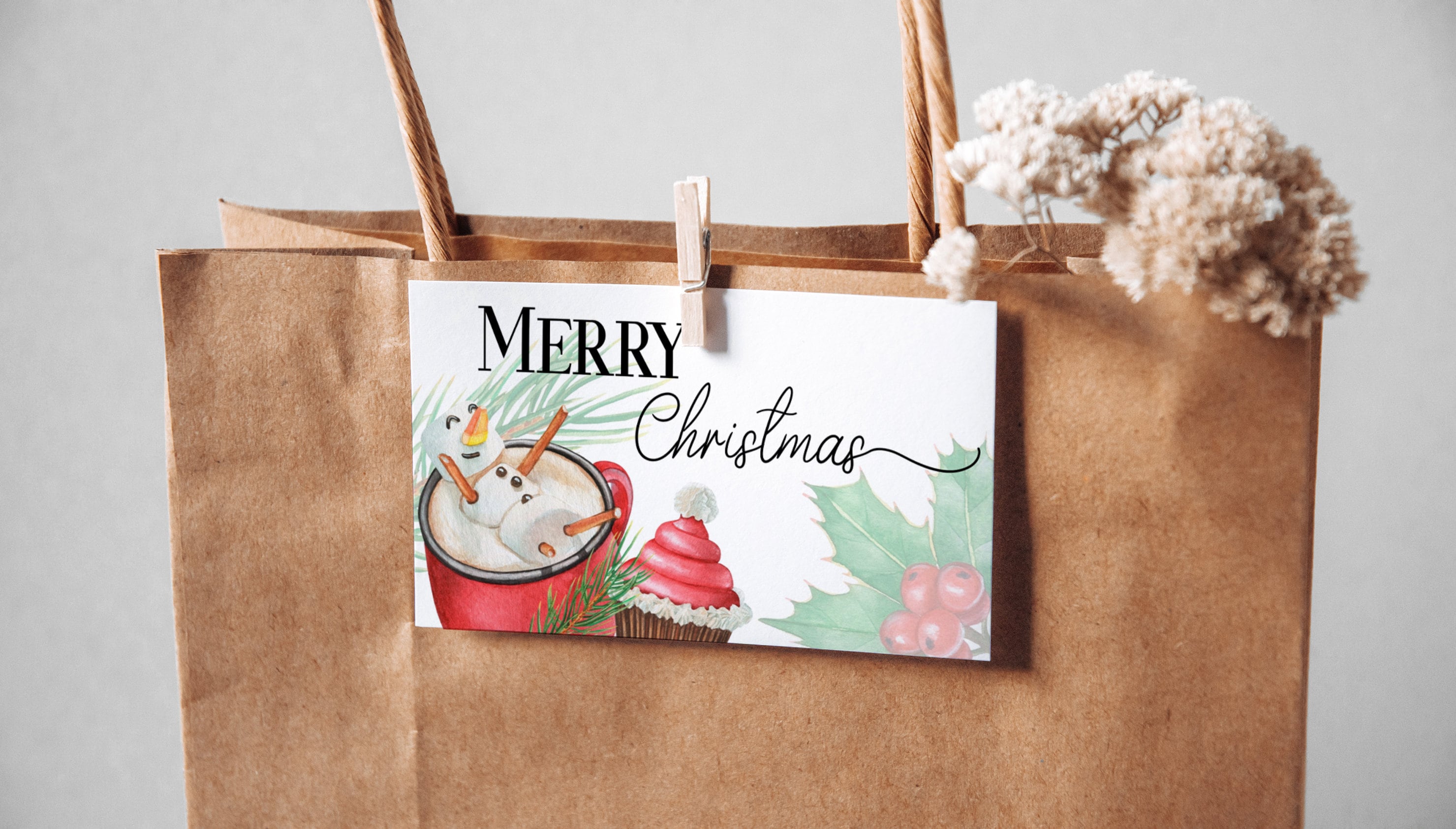 Editable Christmas Place Cards | Holiday Food Labels | Hot Cocoa ...
