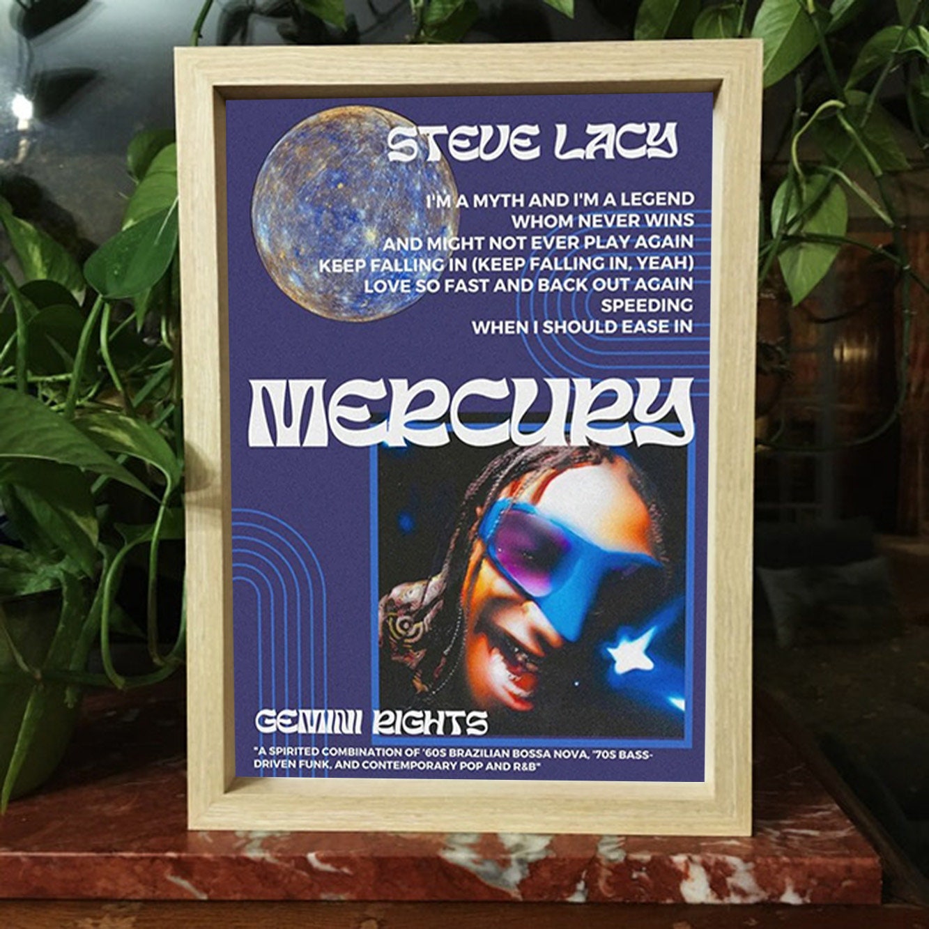 Steve Lacy Poster Steve Lacy Mercury Poster - Etsy