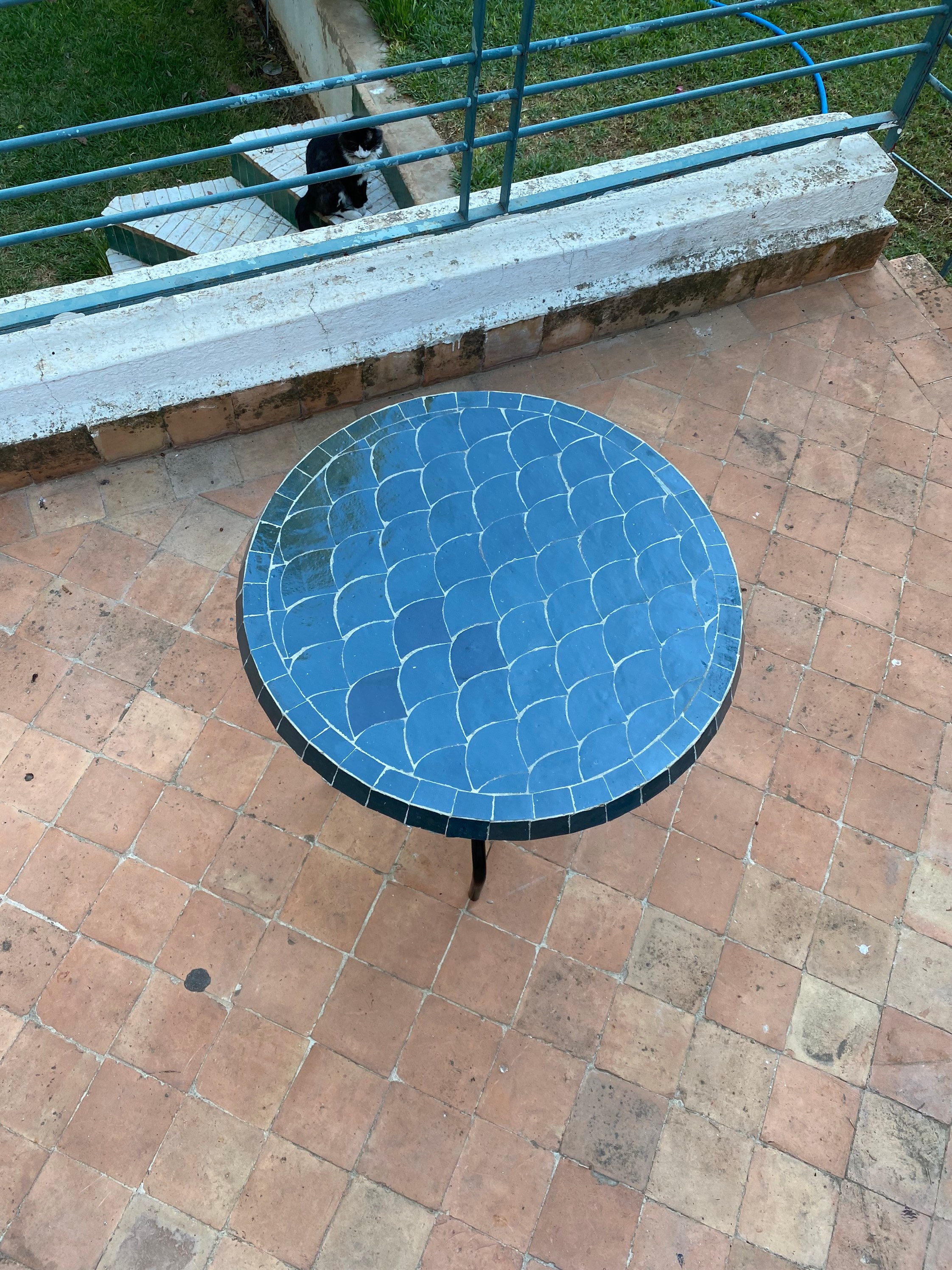 Amazing Moroccan Mosaic Table, Outdoor Table, Luxury Table, Handcrafted ...