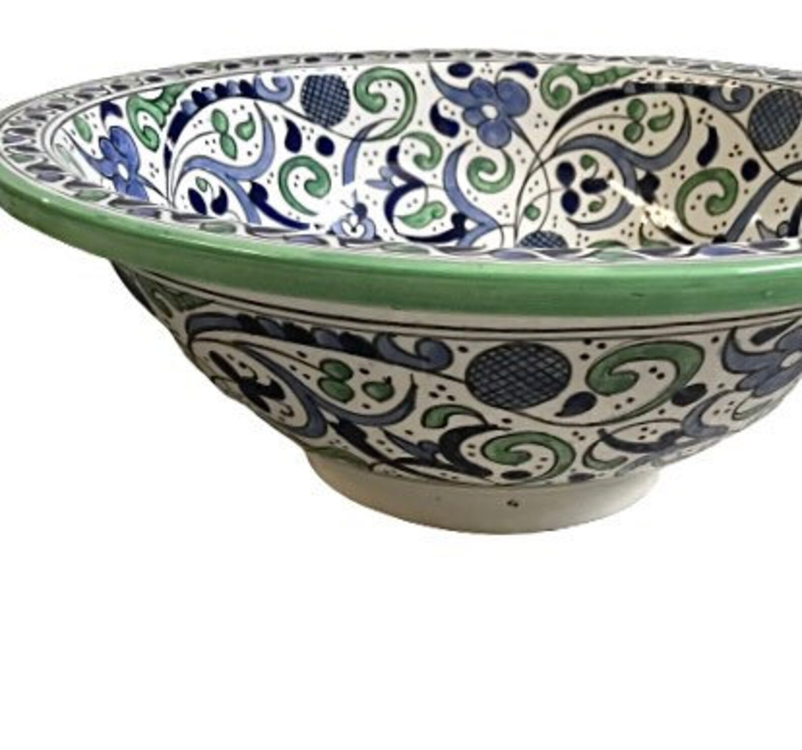 Moroccan Ceramic Handmade Sink Basin.washbasin. Handmade - Etsy