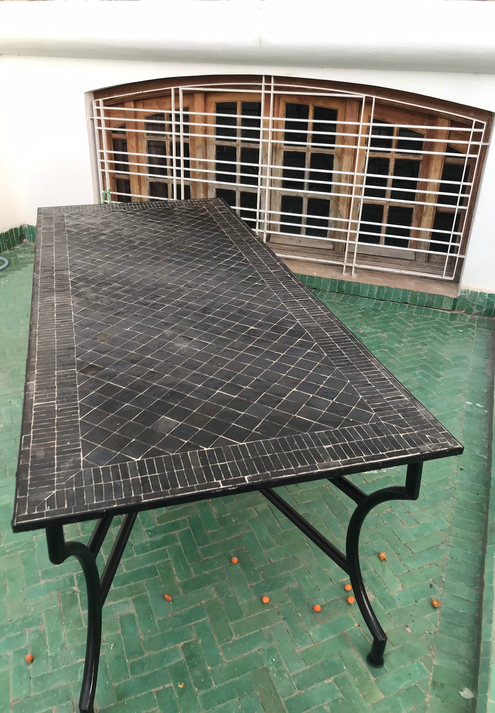 Amazing Moroccan Mosaic Table, Outdoor Table, Luxury Rectangular Table ...