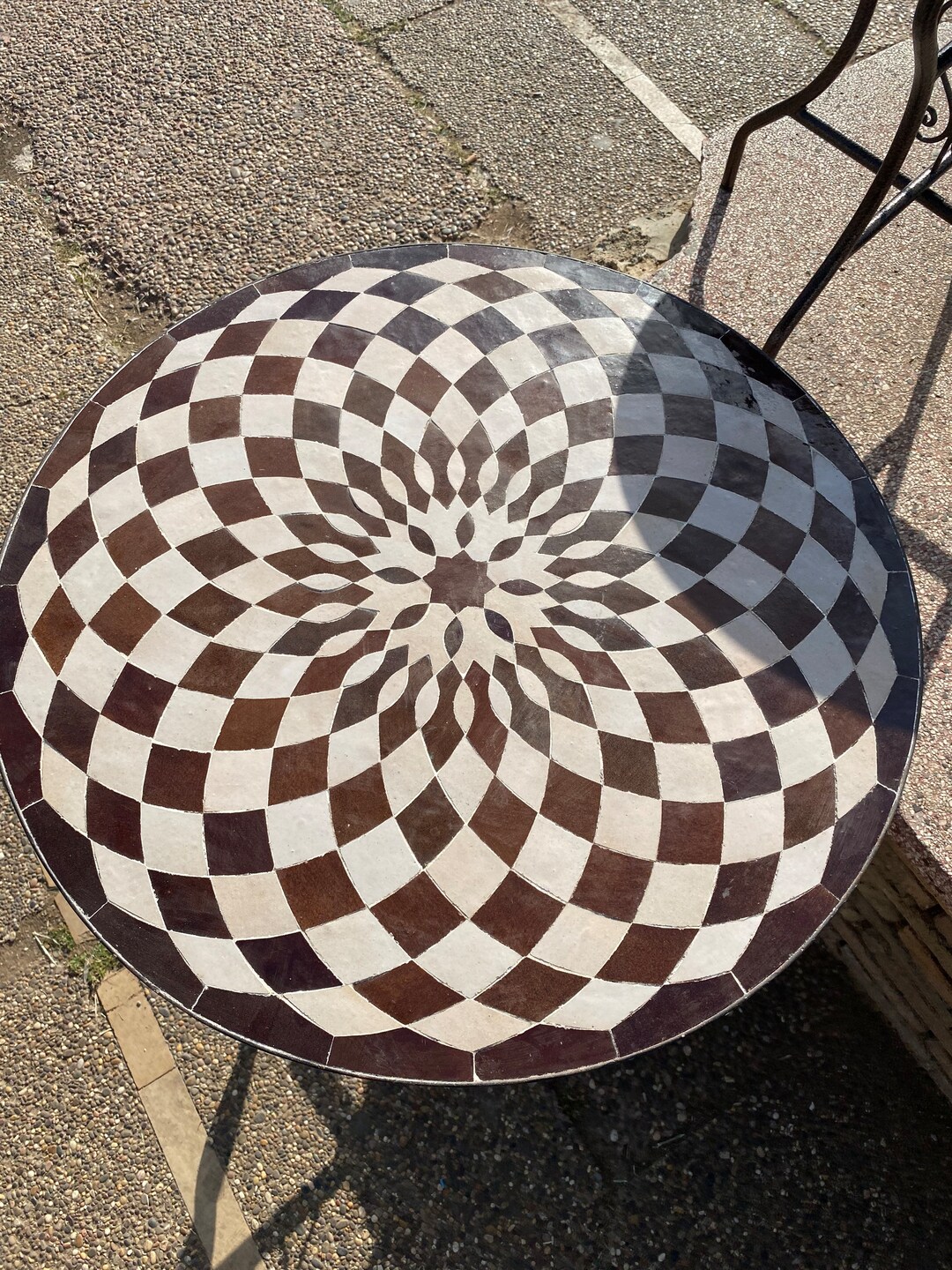 MOSAIC DINING TABLE, Teak Dining Table, Moorish Table, Personalized ...