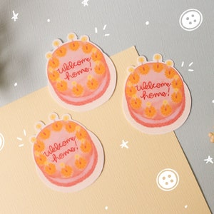 Welcome Home Sticker / Cottagecore Stickers / Cute Stickers ...
