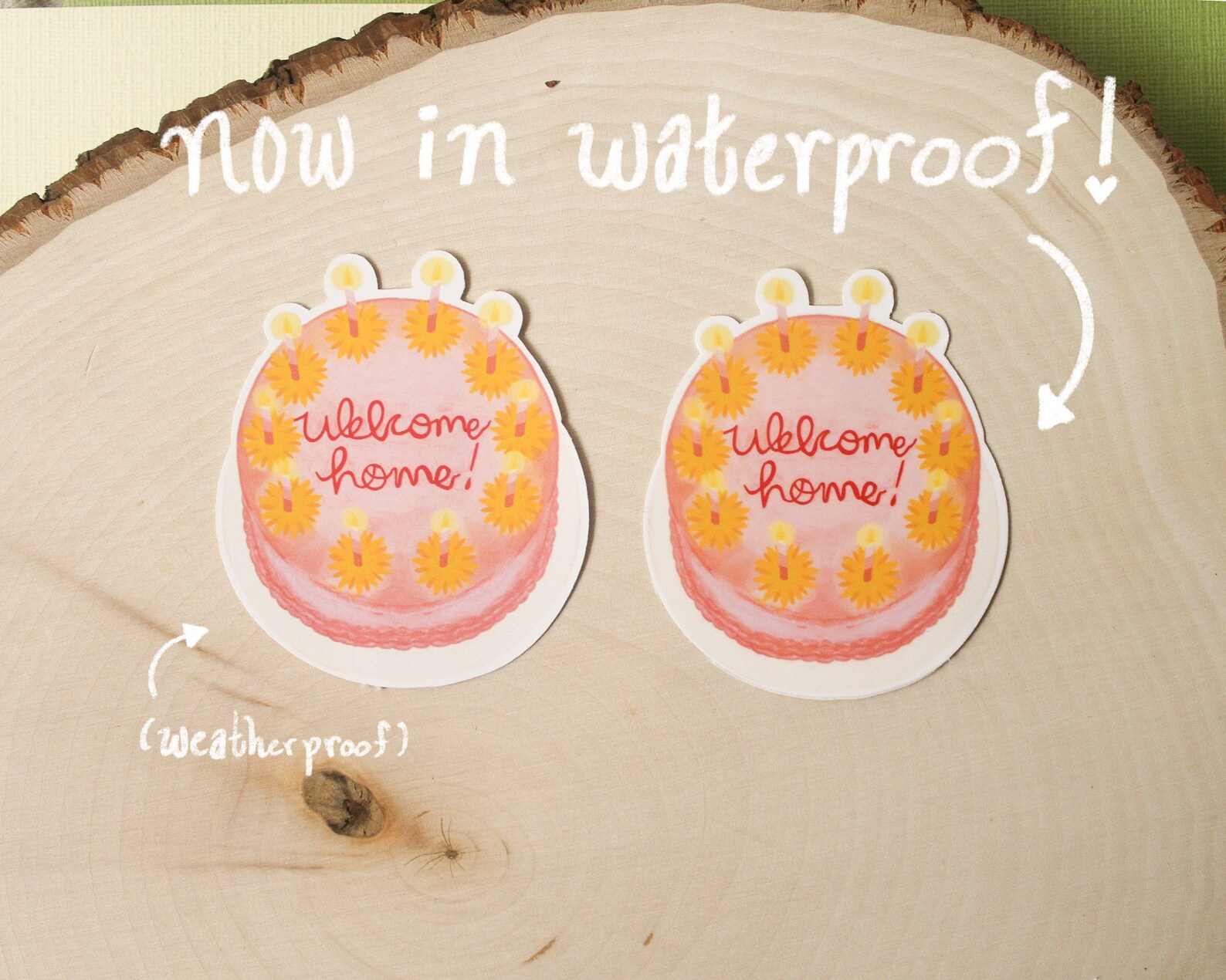 Welcome Home Sticker / Cottagecore Stickers / Cute Stickers ...