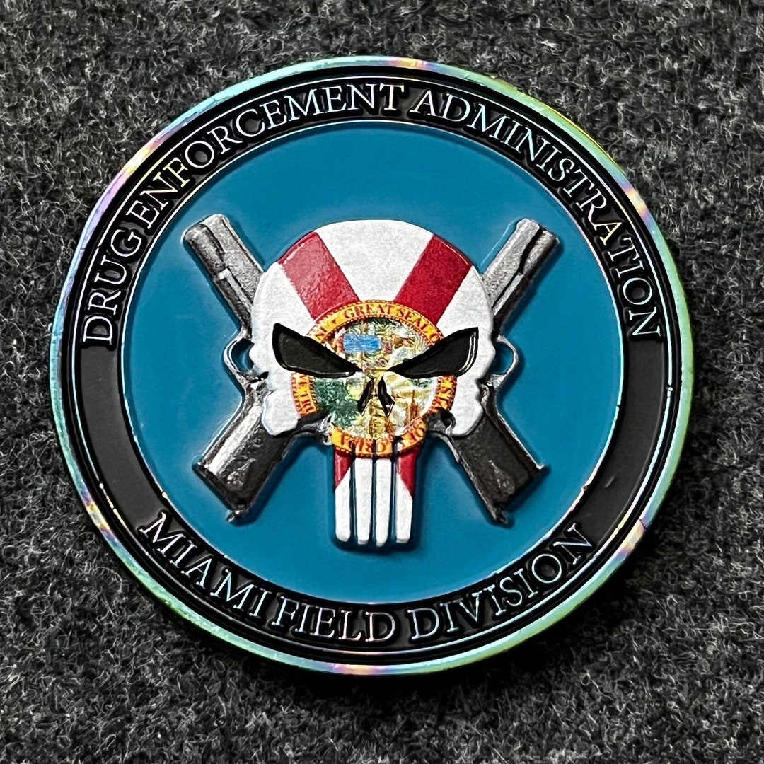 DEA Jacksonville Florida Challenge Coin - Etsy