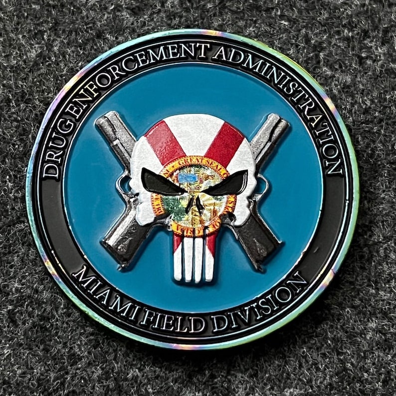 DEA Jacksonville Florida Challenge Coin - Etsy