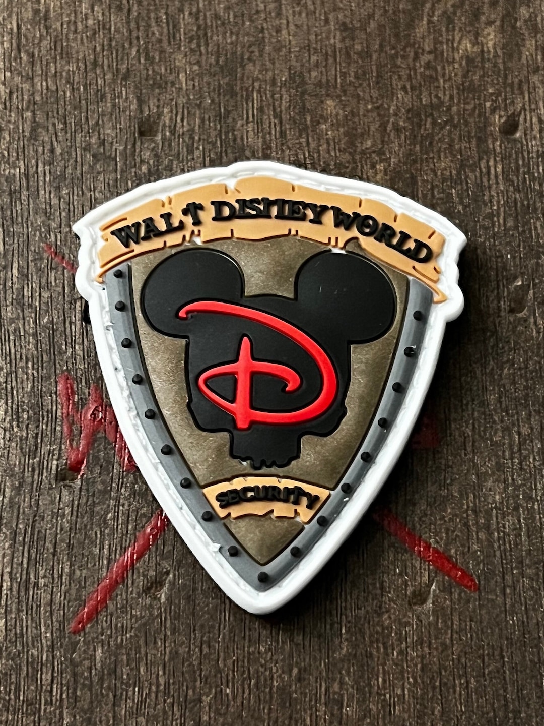 Walt Disney World Security Division Ranger Eye RE PVC Patch - Etsy