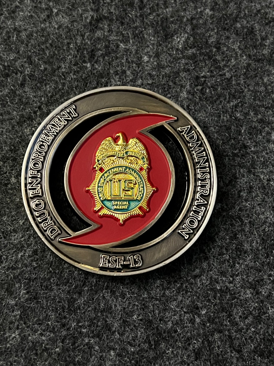 DEA Emergency Preparedness Section Challenge Coin Domestic Operations ...