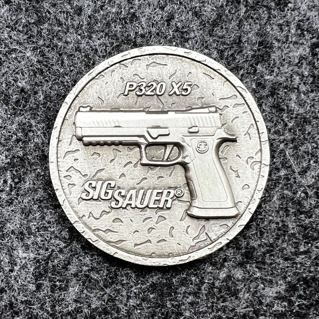 Sig Sauer P320 Challenge Coin - Etsy