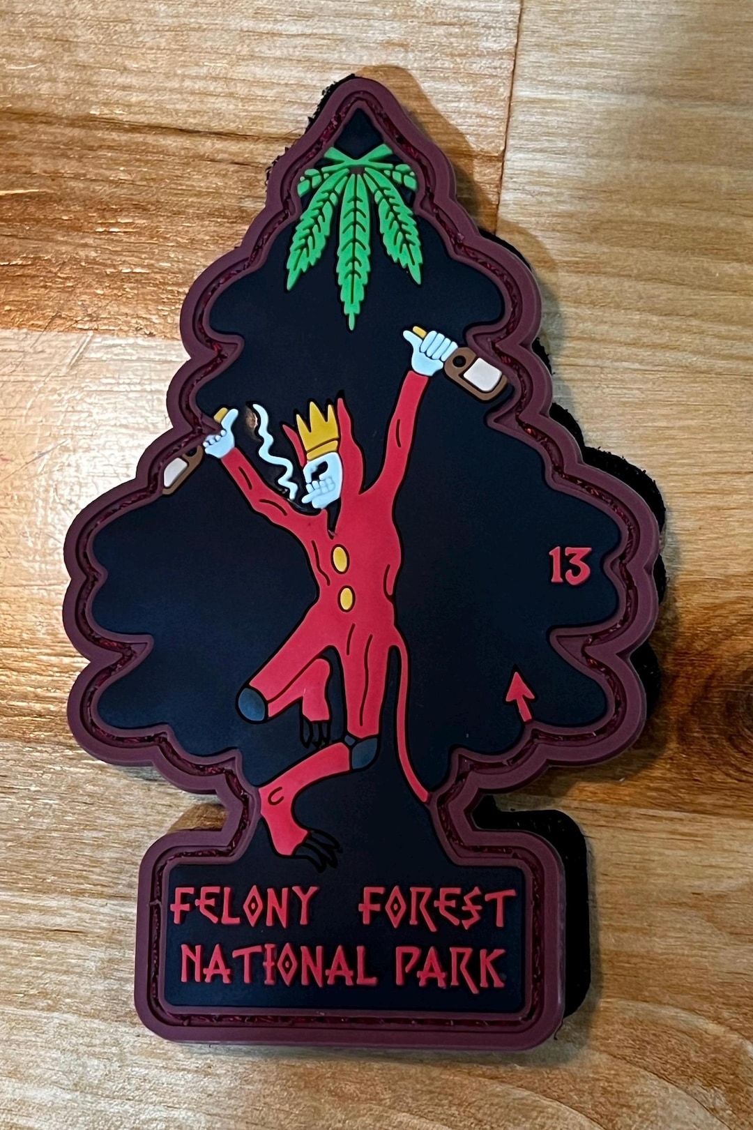 Felony Forest National Park PVC Patch - Etsy