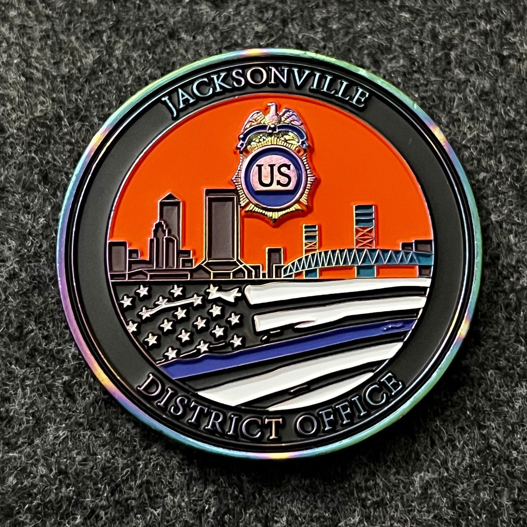 DEA Jacksonville Florida Challenge Coin - Etsy