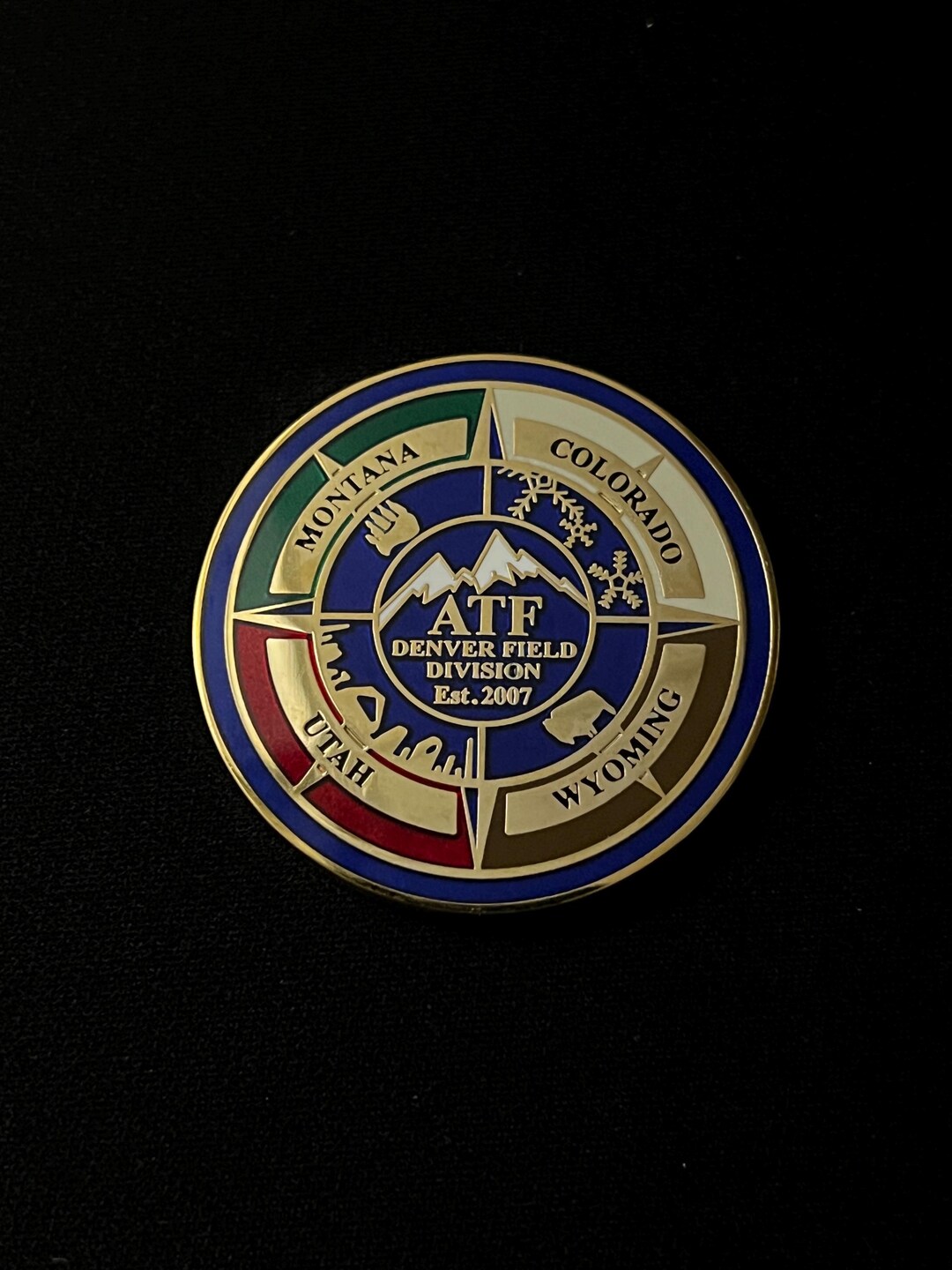 ATF Denver, CO Field Division Challenge Coin - Etsy