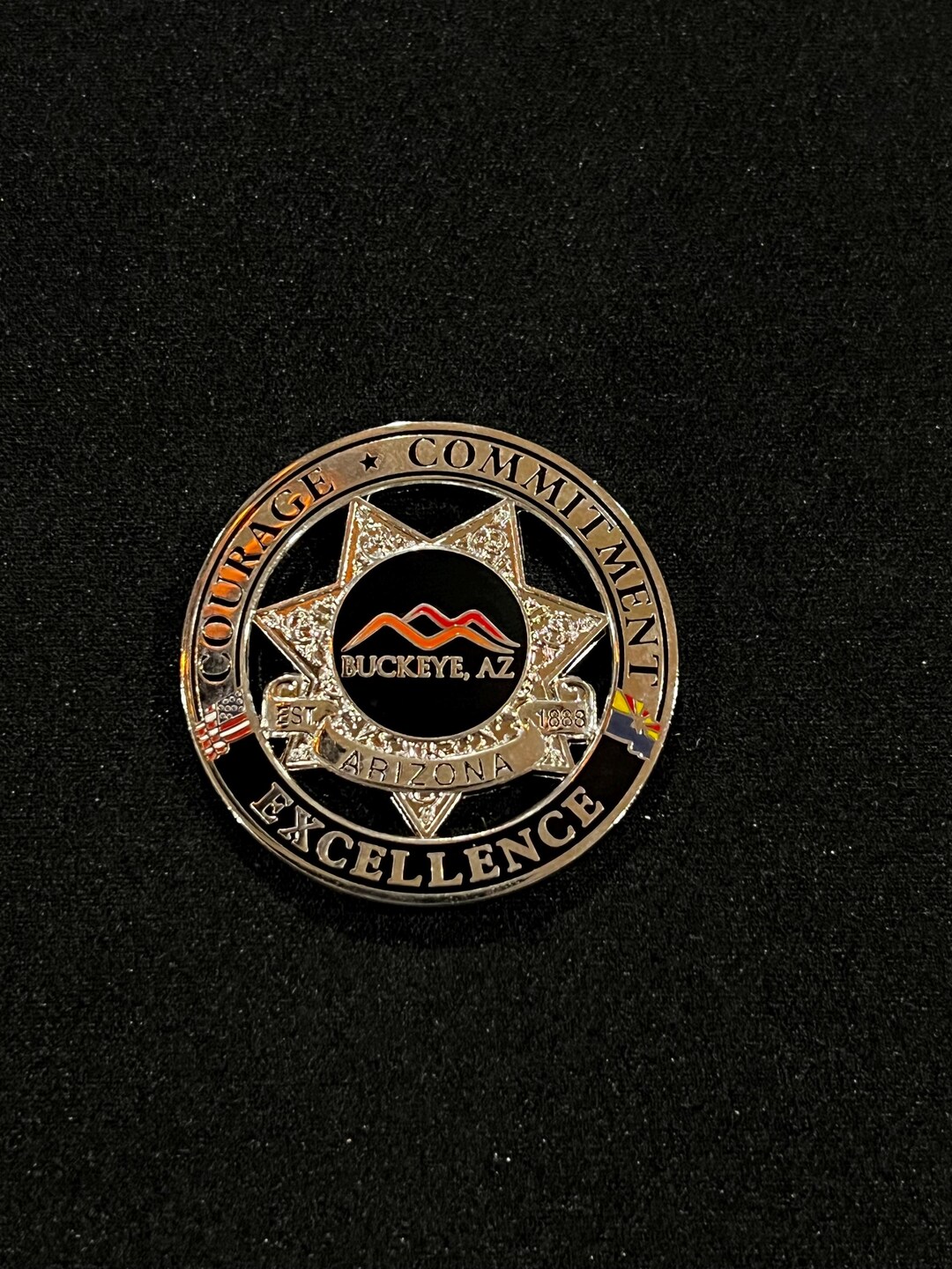 Buckeye, AZ PD Challenge Coin - Etsy