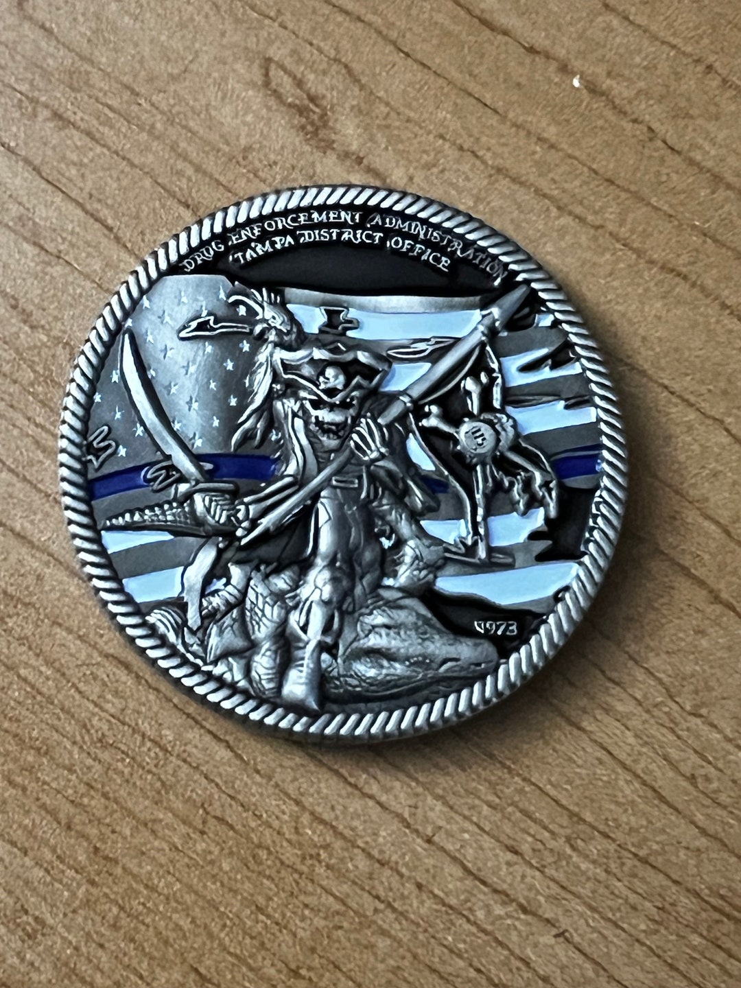 DEA Tampa FL Challenge Coin - Etsy