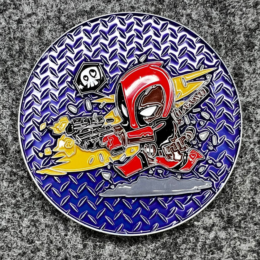 NYPD Deadpool Law Enforcement Memorial Challenge Coin - Etsy