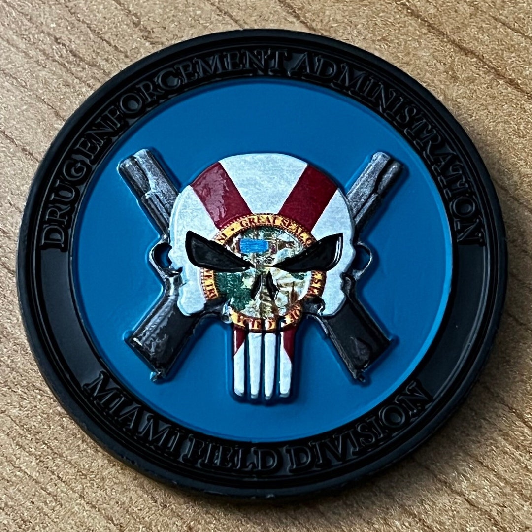 DEA Jacksonville Florida Challenge Coin - Etsy